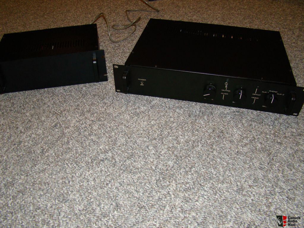 Curcio "Daniel" pre amp w/separate power supply. Needs Work! Photo ...