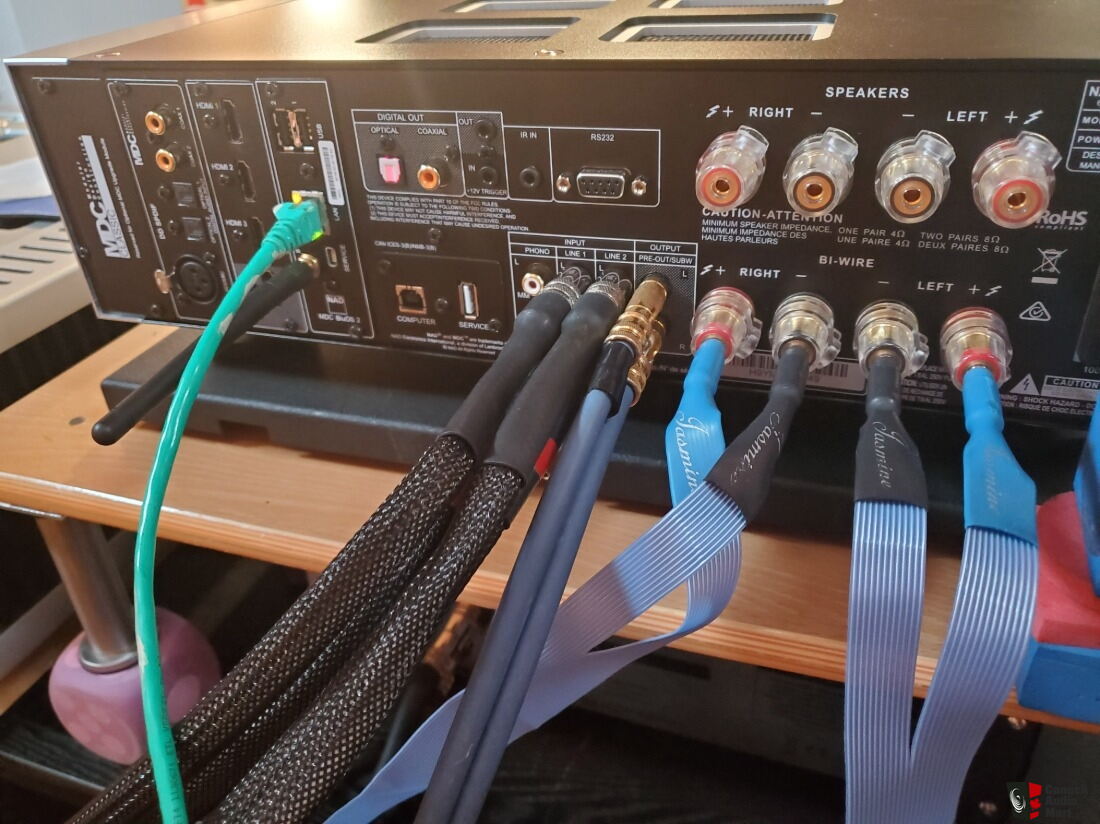 Nad M32 with the optional DAC module Blu0s mdc module and HDMI module ...