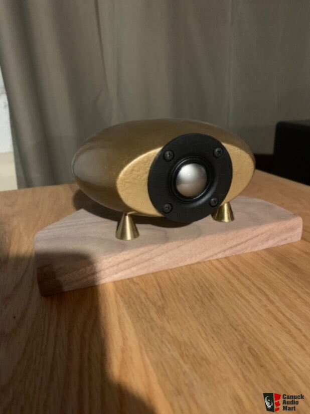 Tannoy HPD Royal Blue in custom enclosures w custom ST 100 Tannoy Super ...