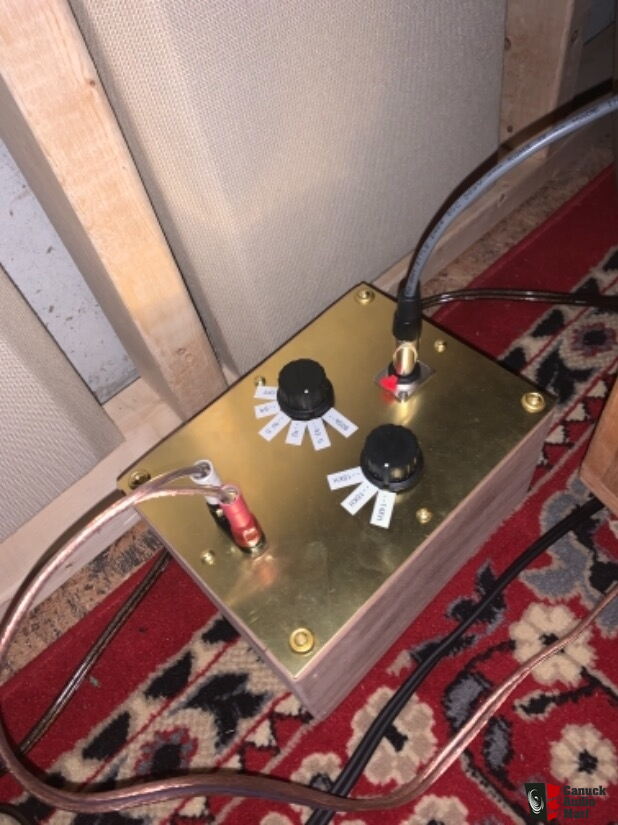 Tannoy HPD Royal Blue in custom enclosures w custom ST 100 Tannoy Super ...