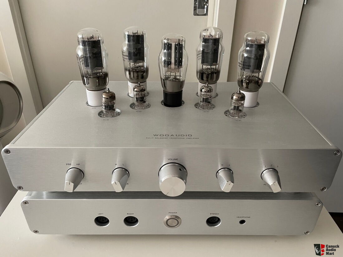 Woo Audio WA33 Headphone Amp Preamplifier in SILVER standard edition ...