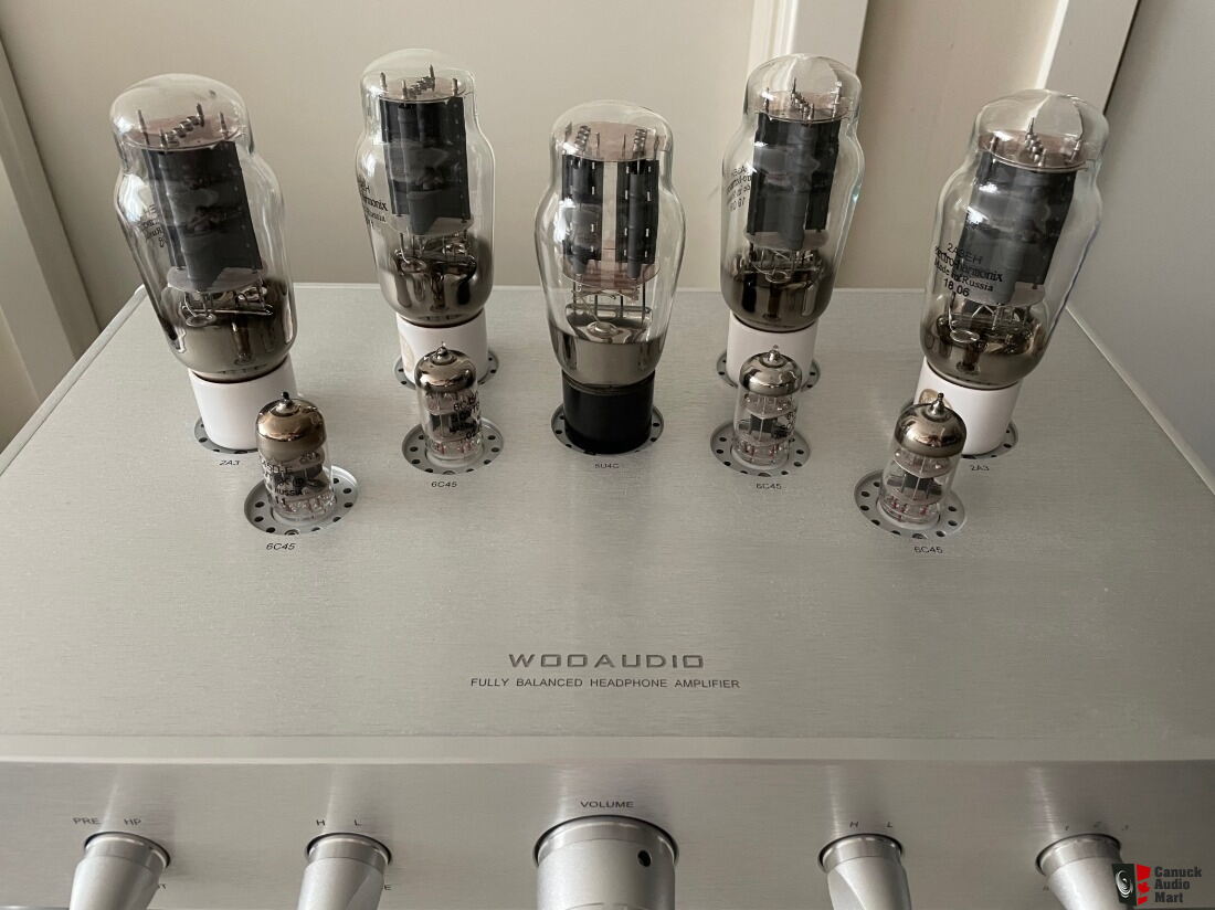 Woo Audio WA33 Headphone Amp Preamplifier in SILVER standard edition ...