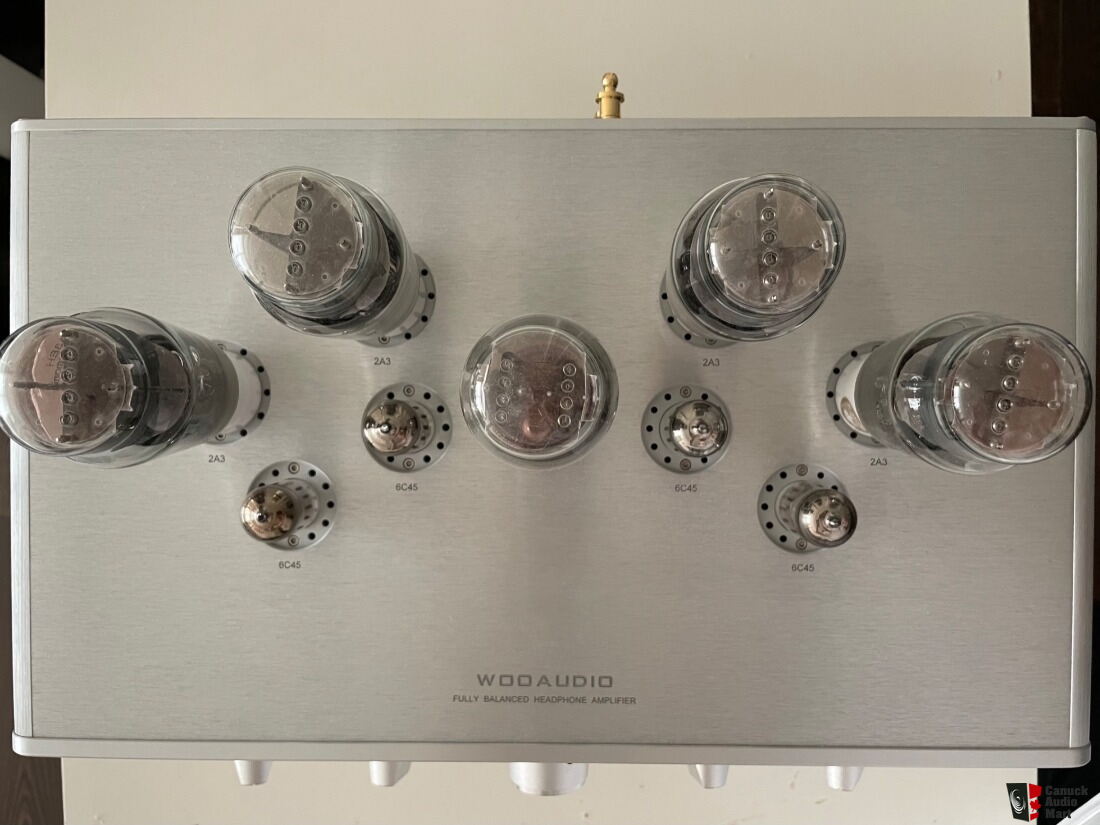 Woo Audio WA33 Headphone Amp Preamplifier in SILVER standard edition ...