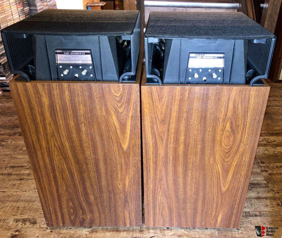 1981 BOSE 601 Series II Best BOSE Speakers All 4 x 8" Woofers freshly ...