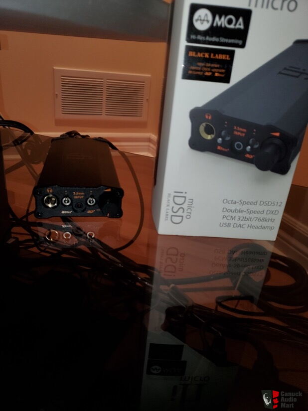 iFi Micro iDSD DSD512/PCM768/Double DXD DAC/Headphone Amp