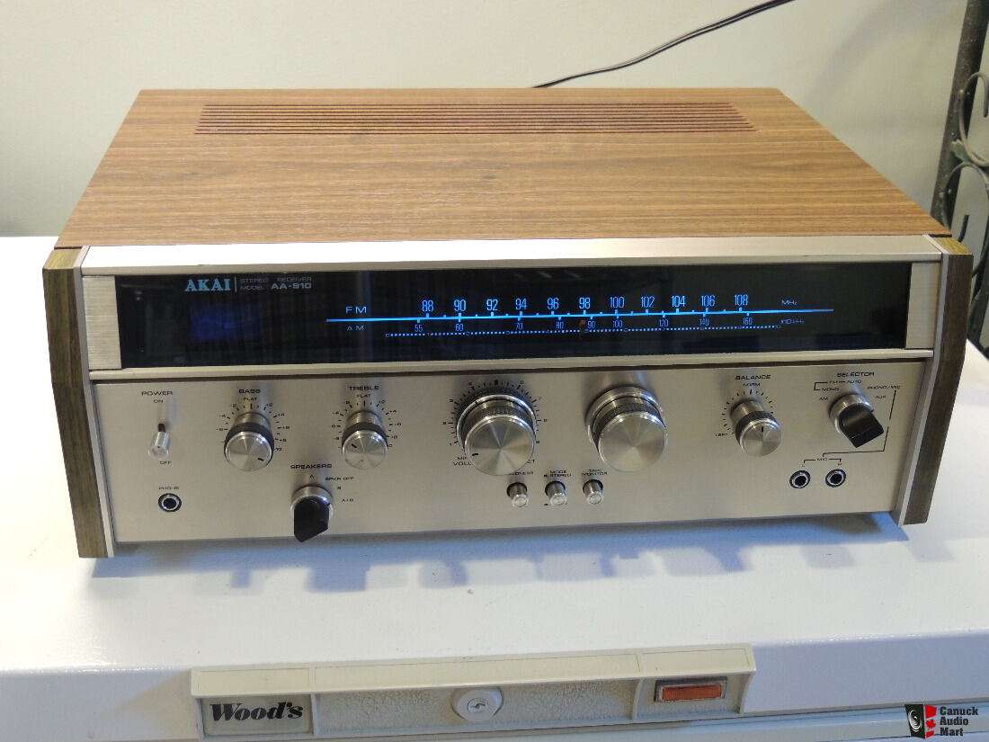 Vintage and Rare Akai AA-910 Stereo Receiver Photo #3279580 - UK Audio Mart