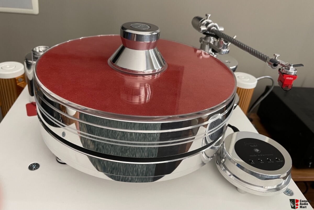 Acoustic Solid Small Machine R with silver WTB213 tonearm Photo ...