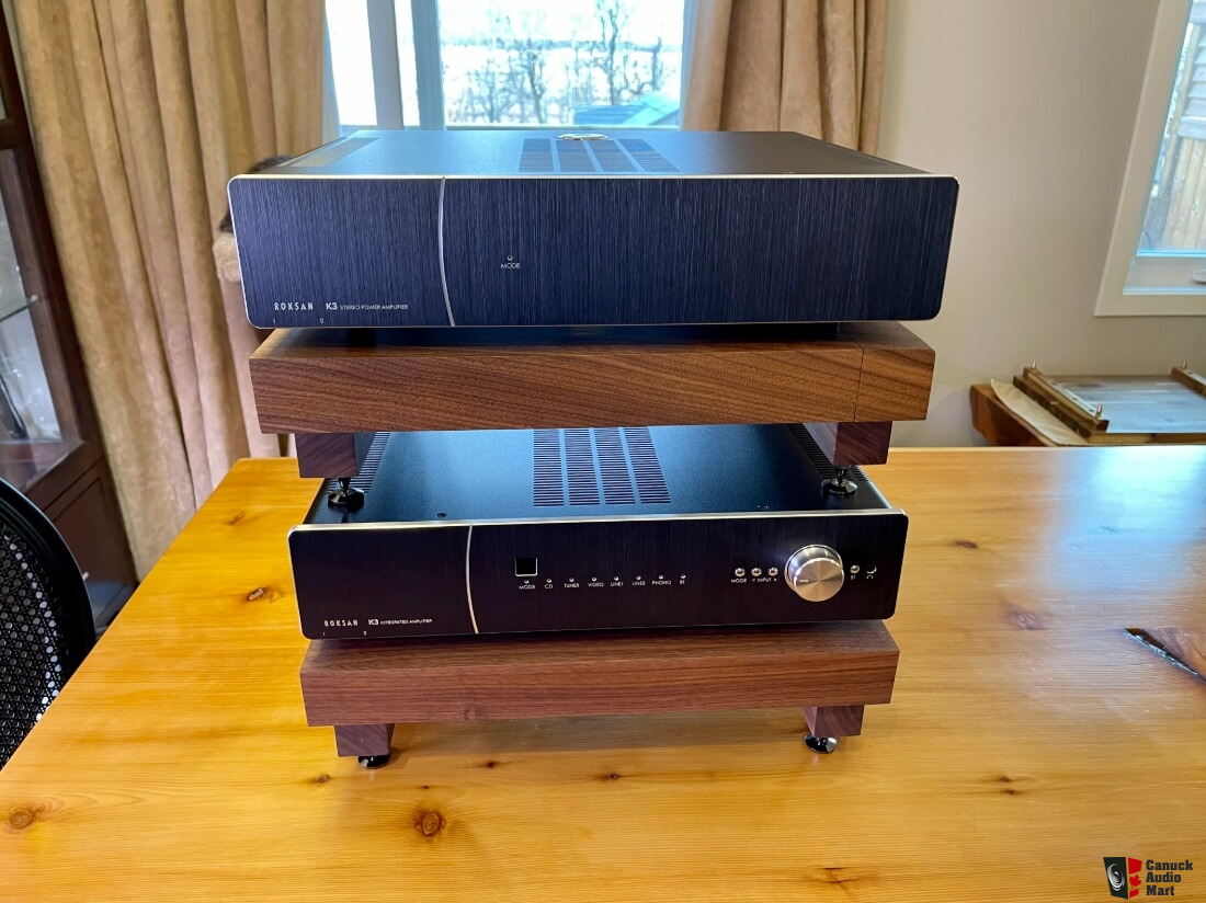Roksan K3 Integrated & Roksan K3 Power Amp - FREE shipping Photo ...