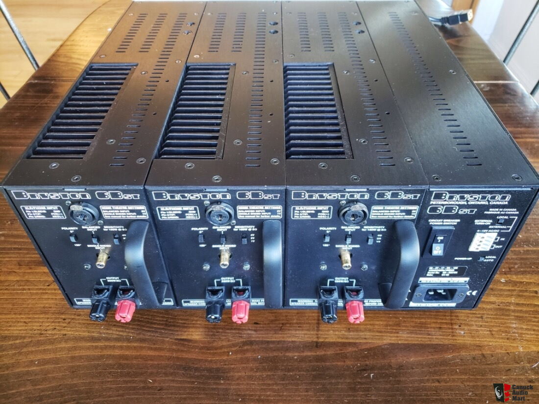 Bryston 6B ST Silver (SST) Photo #3283876 - Canuck Audio Mart