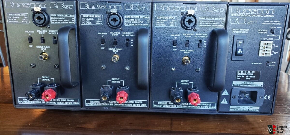 Bryston 6B ST Silver (SST) Photo #3283876 - Canuck Audio Mart