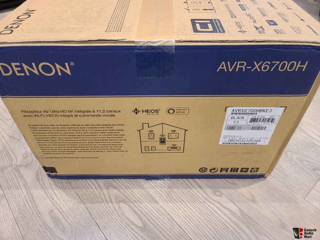 Denon avr-x6700h 11.2 8k receiver Photo #3284257 - Canuck Audio Mart