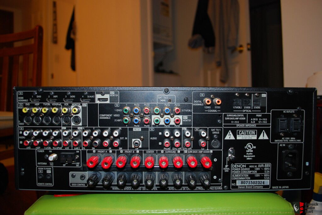 Denon AVR-889 For Sale - Canuck Audio Mart