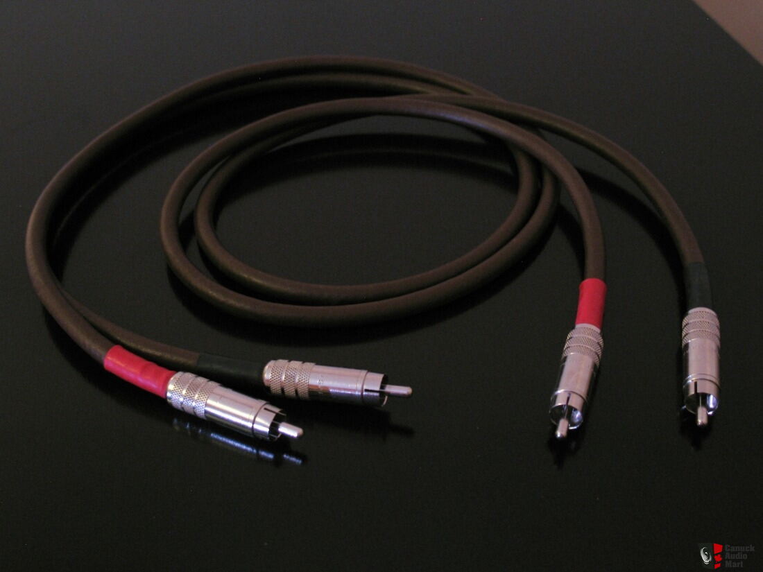 Belden 8402 RCA Interconnects: 1 Meter PAIR, USA made by Tuneful Cables ...