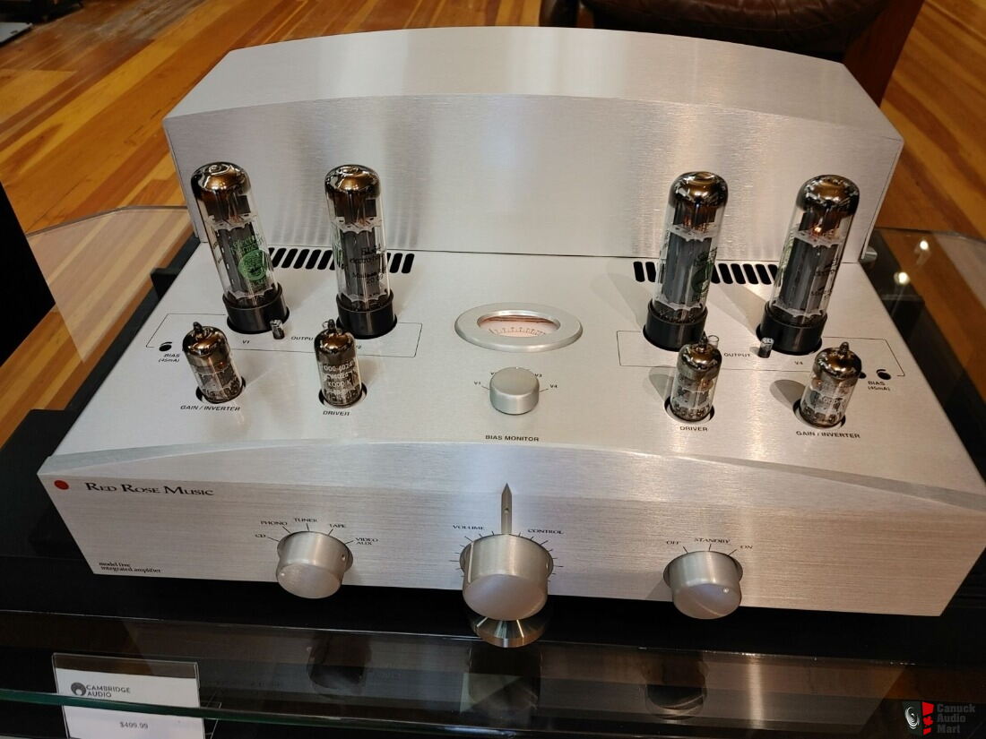 Red Rose Music Model 5 Integrated Tube Amplifier - Mark Levinson Photo ...