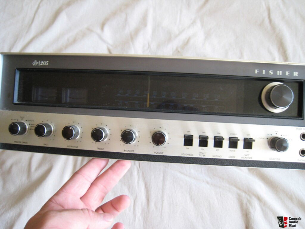 STEREO RECEIVER FISHER MODEL 205 Photo #328610 - Canuck Audio Mart