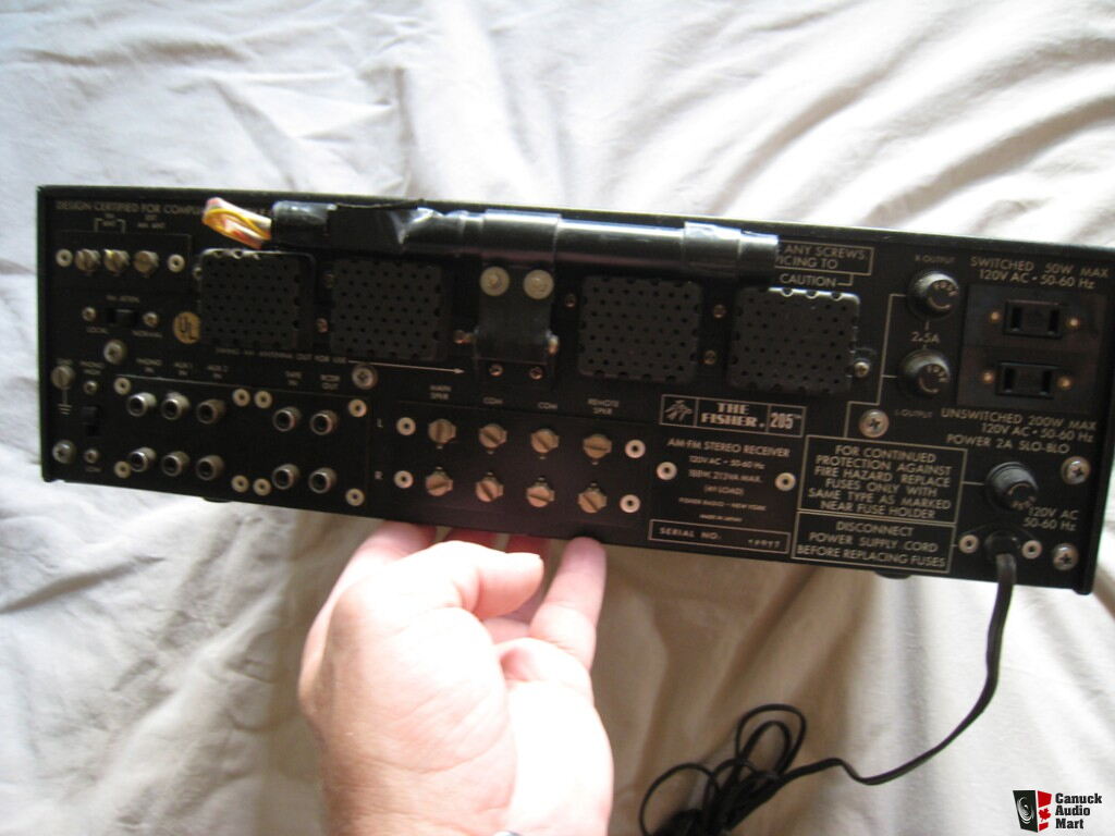STEREO RECEIVER FISHER MODEL 205 Photo #328610 - Canuck Audio Mart
