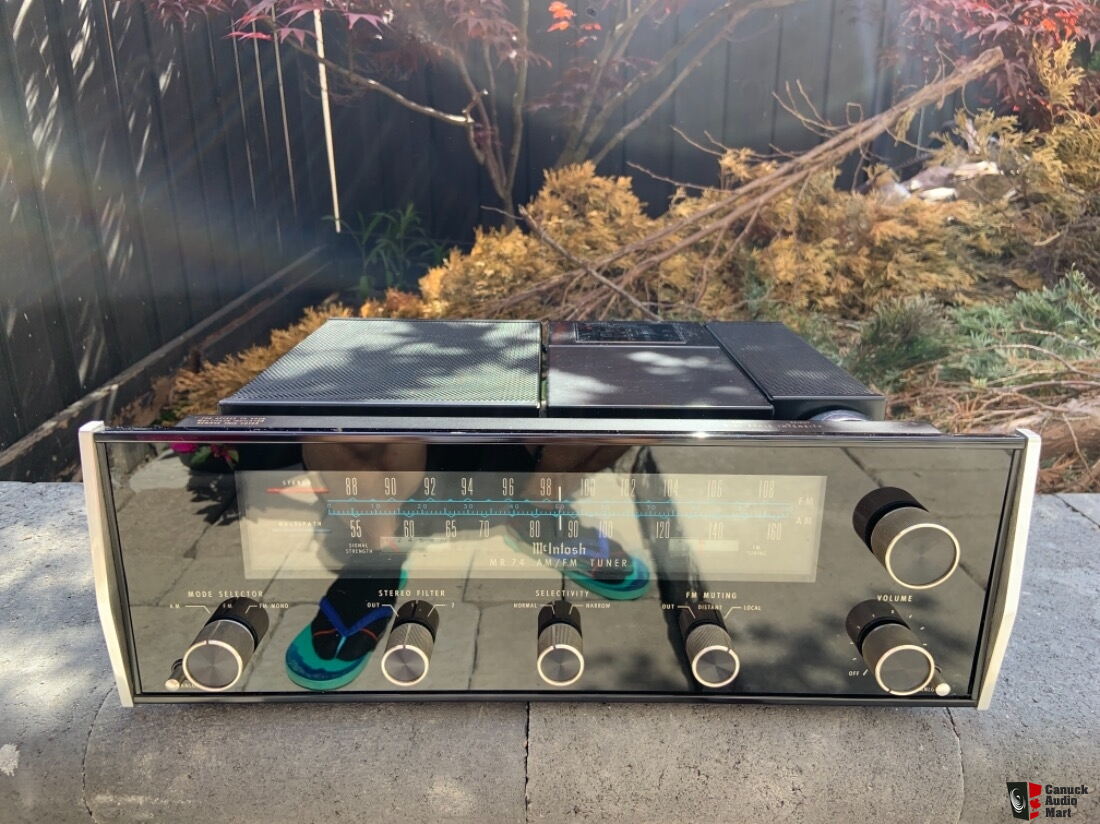Sold for Patrick )Tuner McIntosh MR74 AM/FM Tuner (1975) Photo #3286215 ...