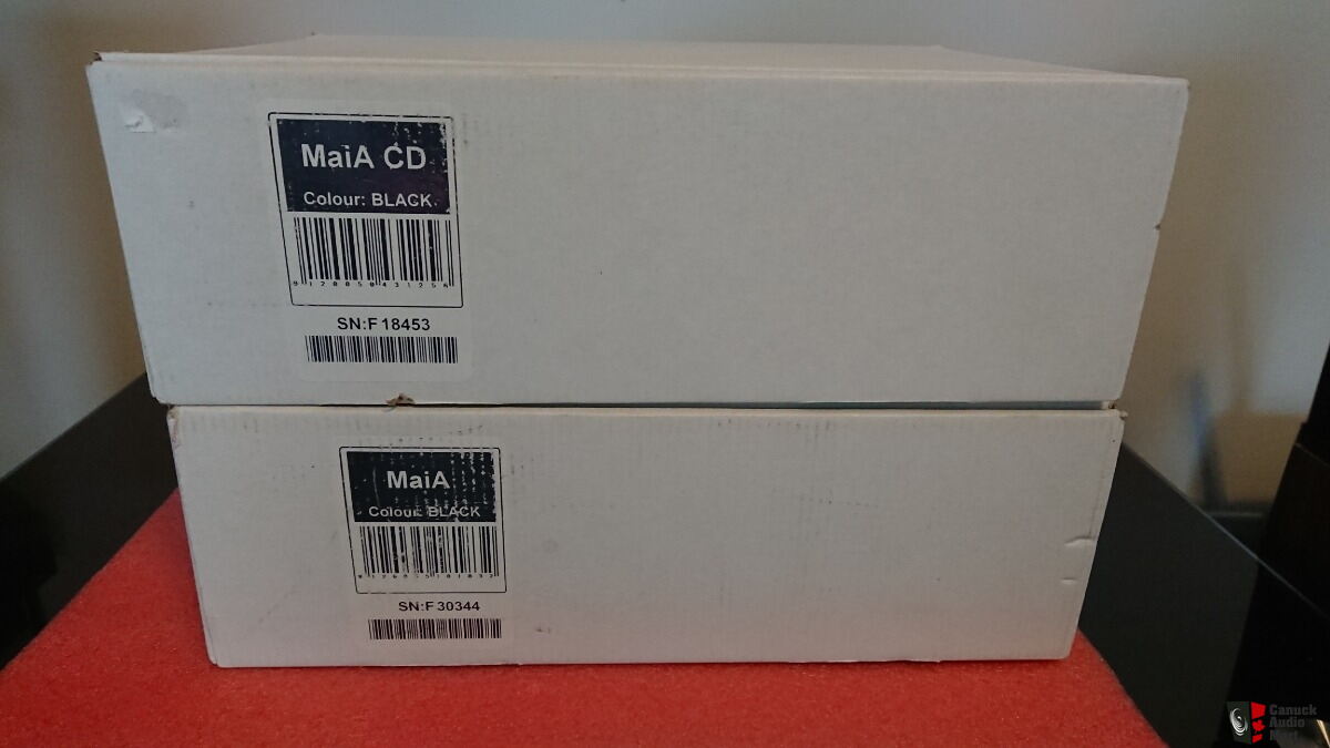 Project MaiA Integrated Amplifier and MaiA CD Player Photo #3287929 ...