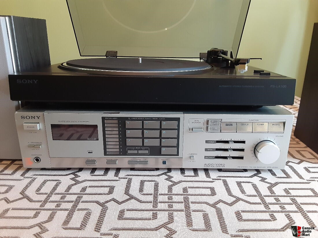 Sony Vinyl Stereo package with Turntable Receiver and Speakers Photo ...