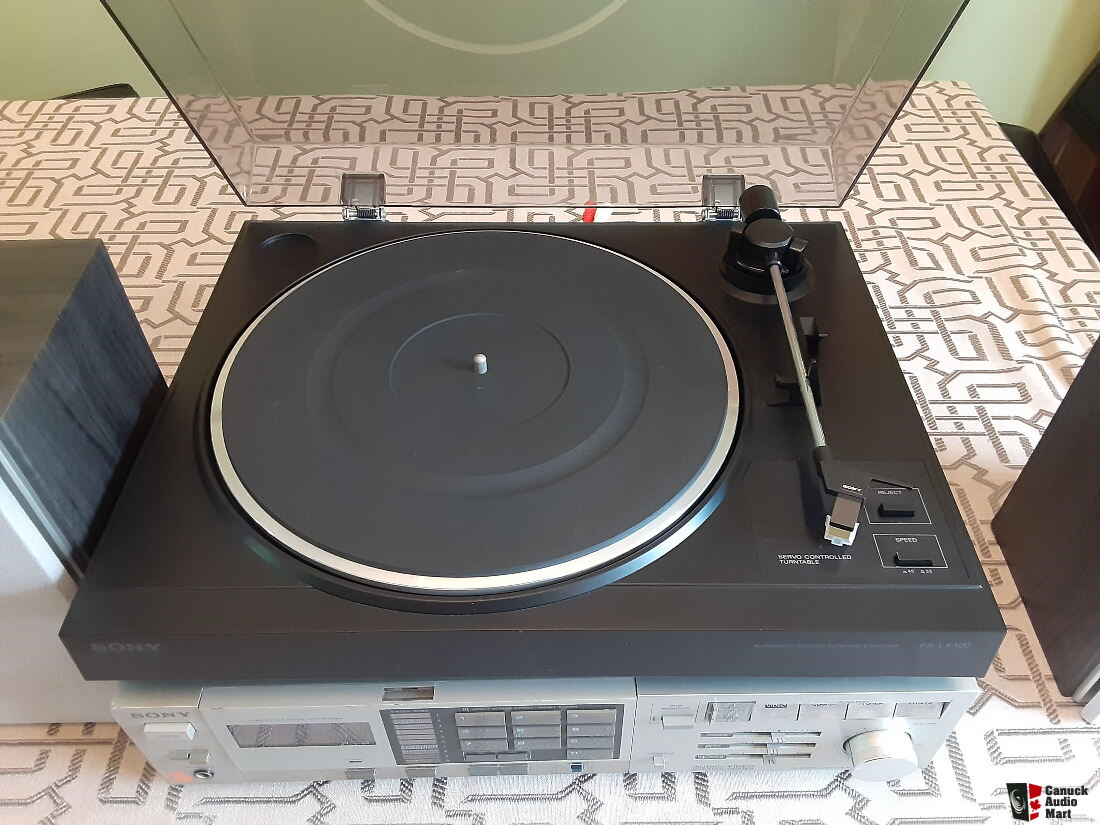 Sony Vinyl Stereo package with Turntable Receiver and Speakers Photo ...