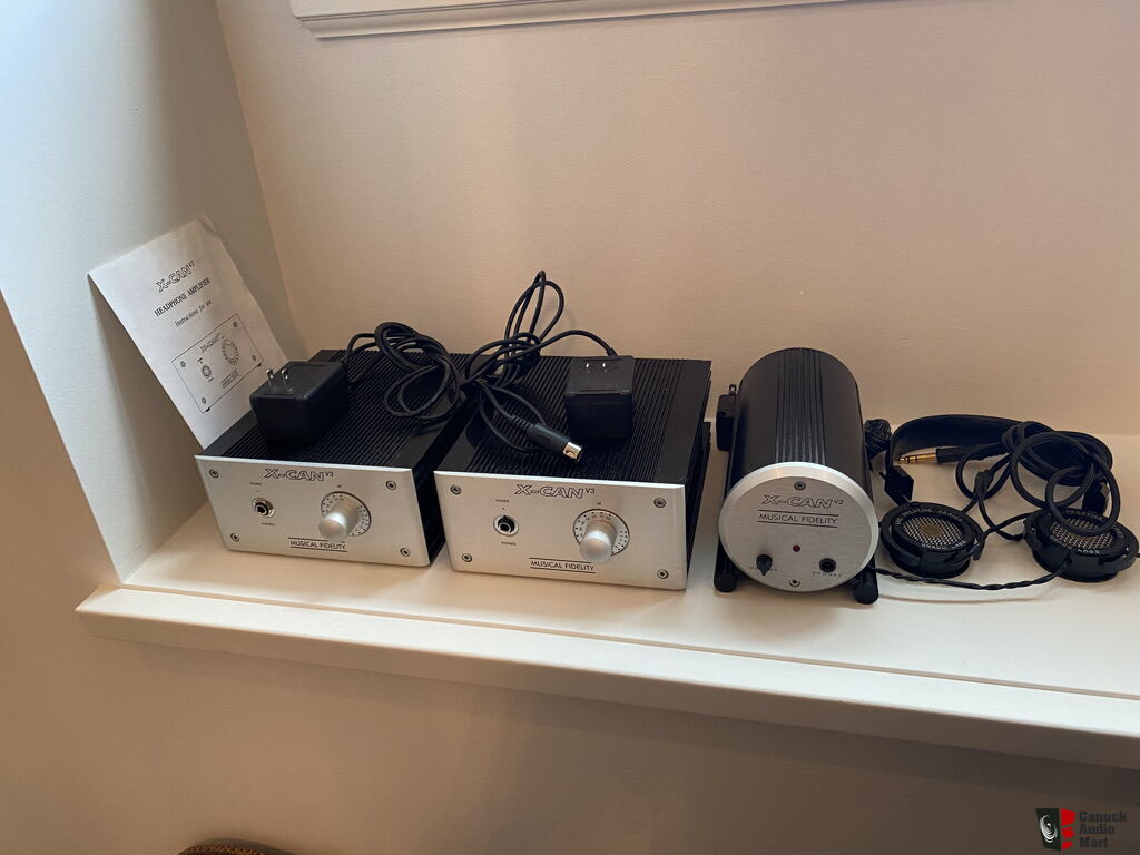 Musical Fidelity X-Can V3 headphone amplifier Photo #3291646 - UK Audio ...