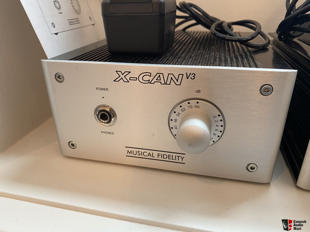 Musical Fidelity X-Can V3 headphone amplifier Photo #3291646 - UK Audio ...