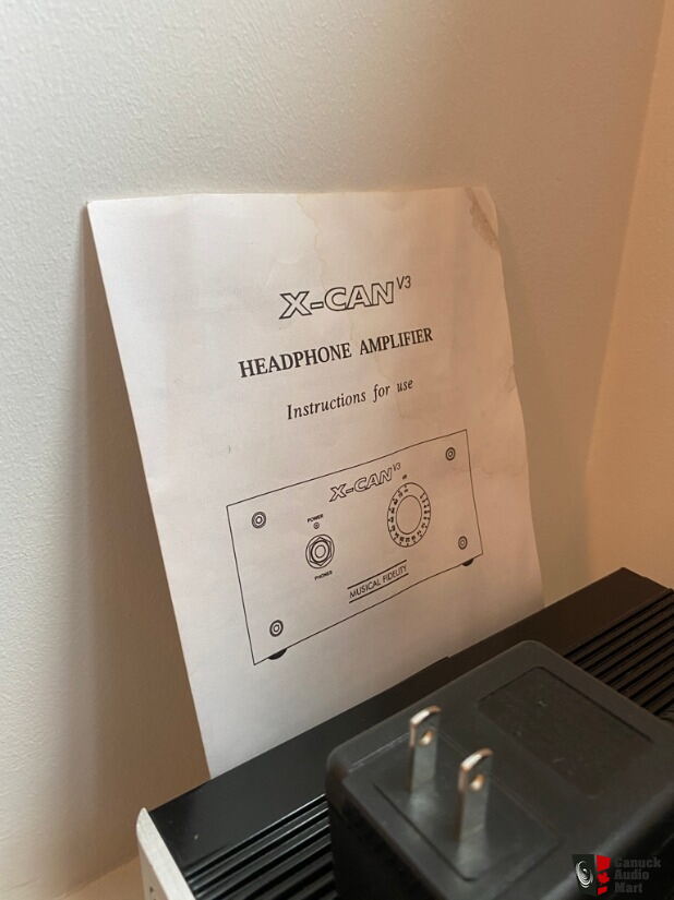 Musical Fidelity X-Can V3 headphone amplifier Photo #3291646 - UK Audio ...