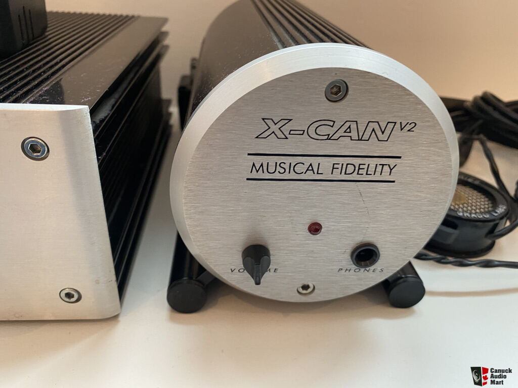 Musical Fidelity X-Can V3 headphone amplifier Photo #3291646 - UK Audio ...