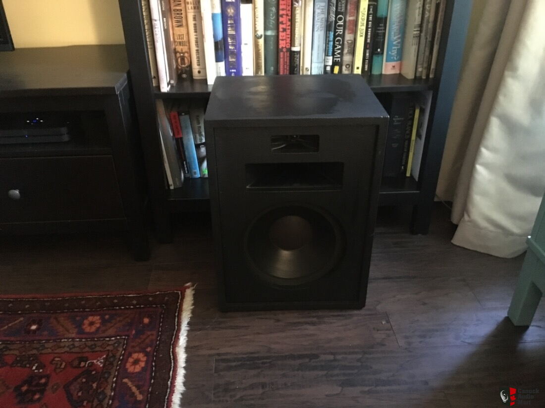 Klipsch Heresy 1 no grills flat black drivers mint For Sale - Canuck ...