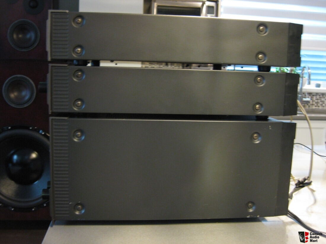 AKAI rare legendary PS-200M Power Amplifier, PS-200C Preamplifier & PS ...