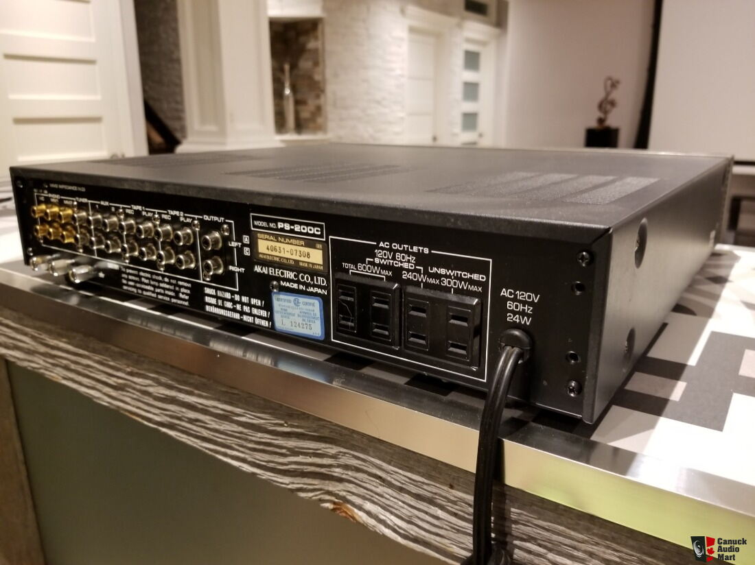 Prestige Series AKAI PS-200C Stereo Preamplifier Photo #3295501 - UK ...