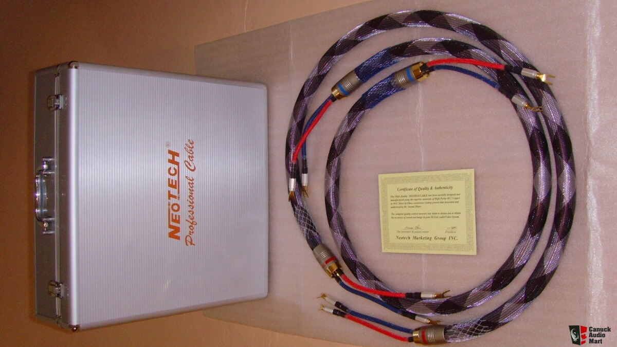 Neotech speaker cables For Sale - Canuck Audio Mart