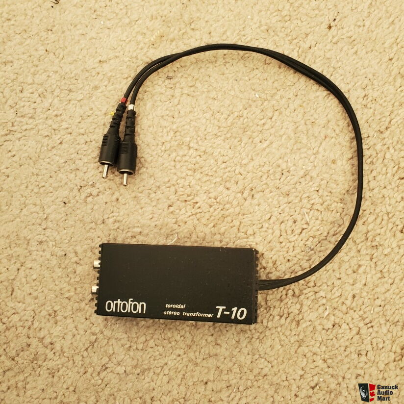 Ortofon T10 moving coil turntable transformer For Sale - Canuck Audio Mart