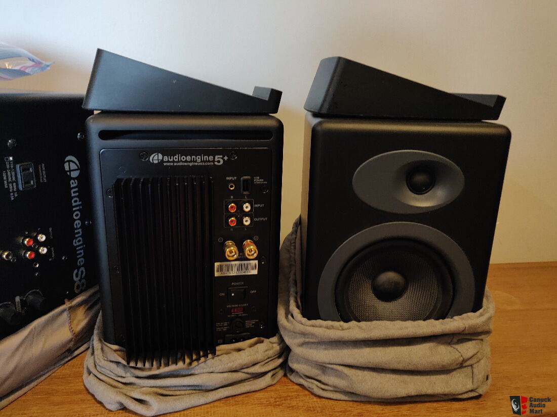 Audioengine 5+ and matching Audioengine S8 subwoofer Photo #3298372 ...