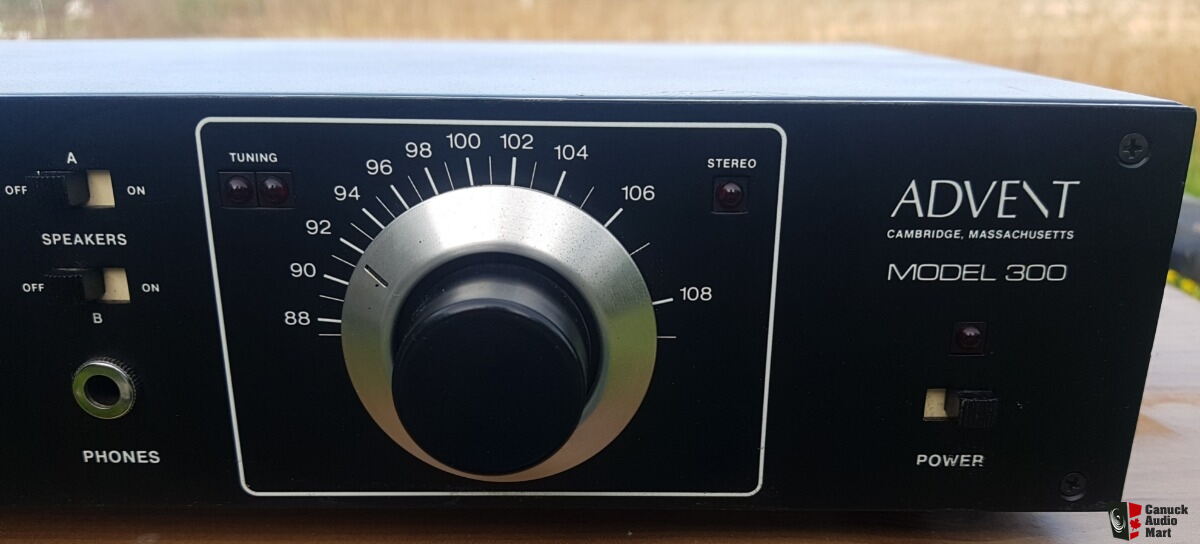 Classic Advent 300 Receiver - Tom Holman phono section - serviced Photo ...