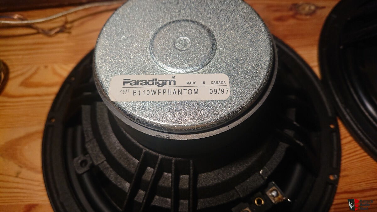 Pair Paradigm Phantom V1, 8" Woofer B110WF, 4 Ohms, Working, Great ...