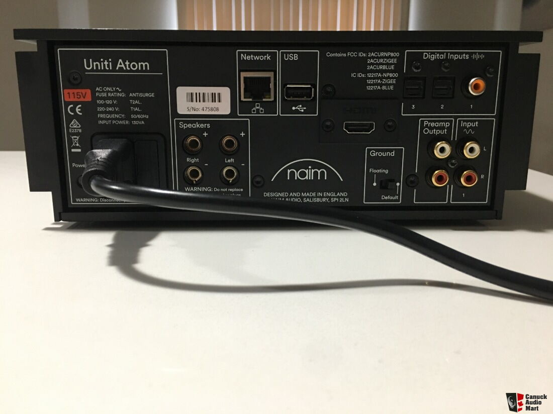 Naim Uniti Atom with HDMI Photo #3306595 - Canuck Audio Mart