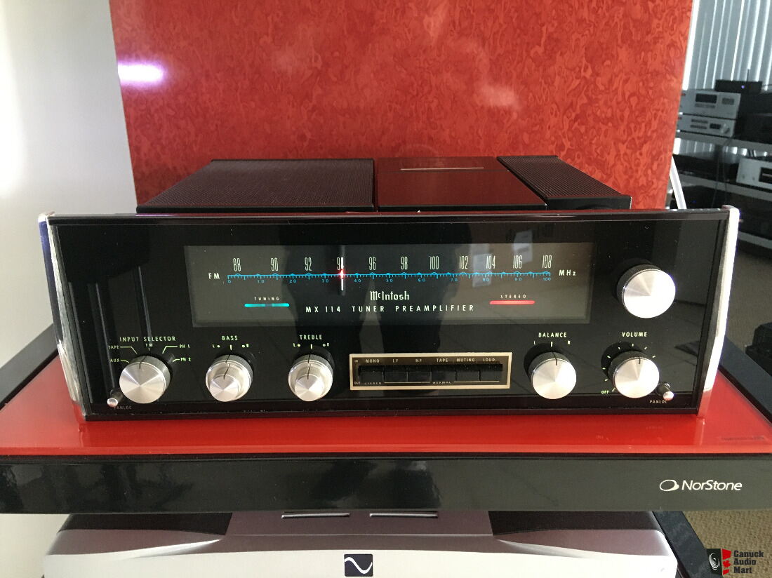 McIntosh MX114 - Minty with wood sleeve For Sale - Canuck Audio Mart