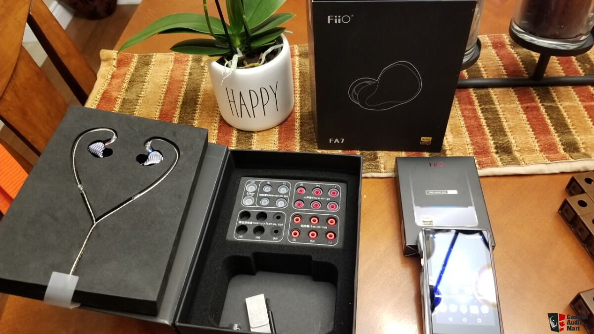 Fiio X7MKII and Fiio FA7 IEM and Dual Amp modules For Sale - Canuck ...