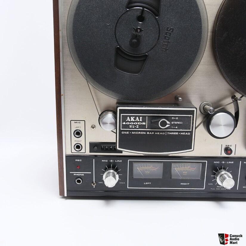Vintage 70s Akai 4000DS Mk II Reel to Reel Tape Recorder Photo #3313359 ...