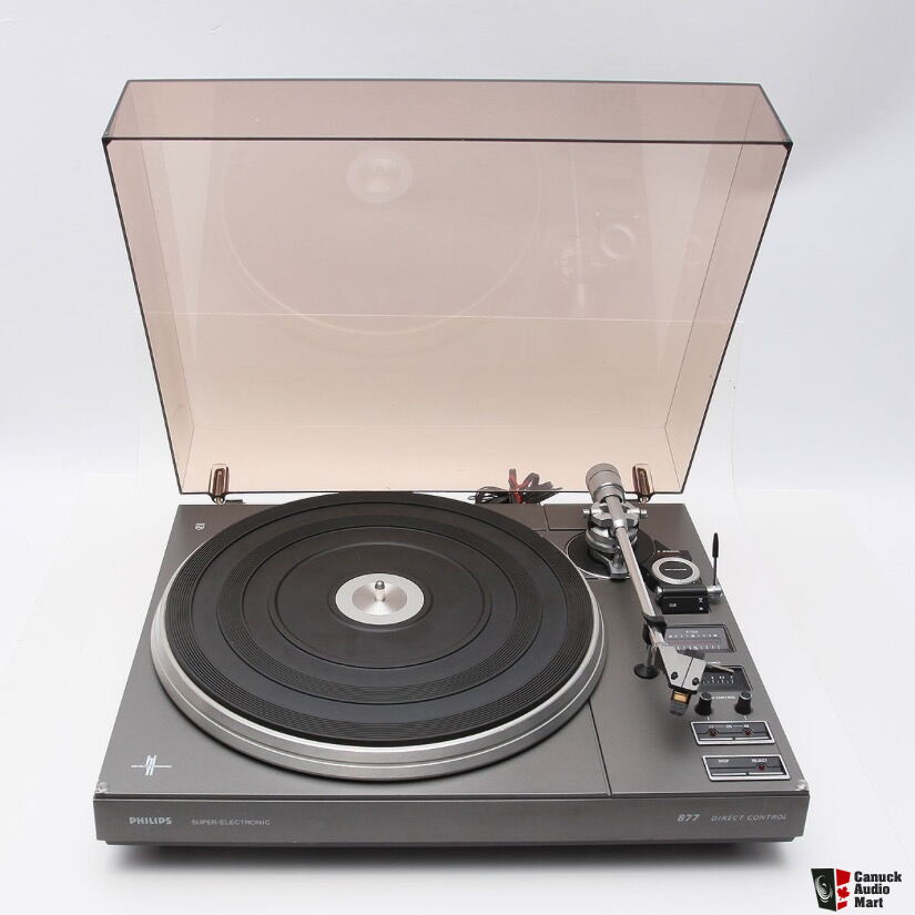 Vintage 80s Philips AF877 Vinyl Records Turntable For Sale - Canuck ...