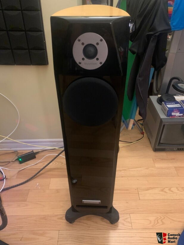 Pair of Usher Mini Dancer One BE Rare Maple Cabinet: Amazing speakers ...