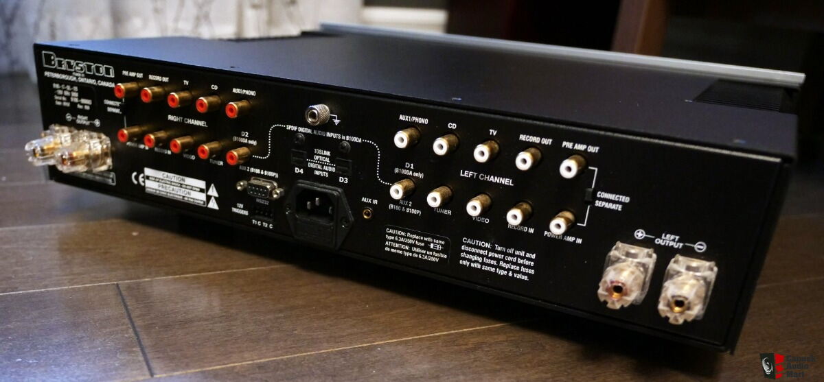 Bryston B-100 SST with intergrated DAC and Bryston BR2 Photo #3317130 ...