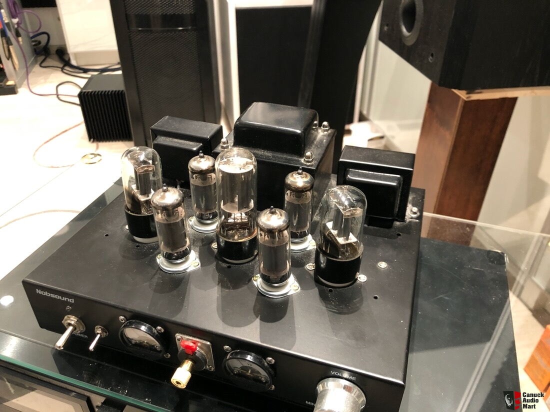 Nobsound 6P1 6.8W x 2 Vacuum Tube Power Amplifier; Stereo Class A ...