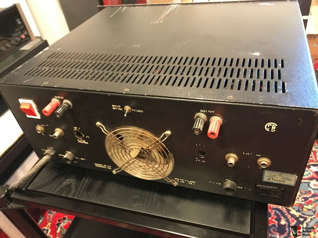 PROXIMITY DC-500 Dual Channel Power Amplifier . PLEASE READ THE AD ...