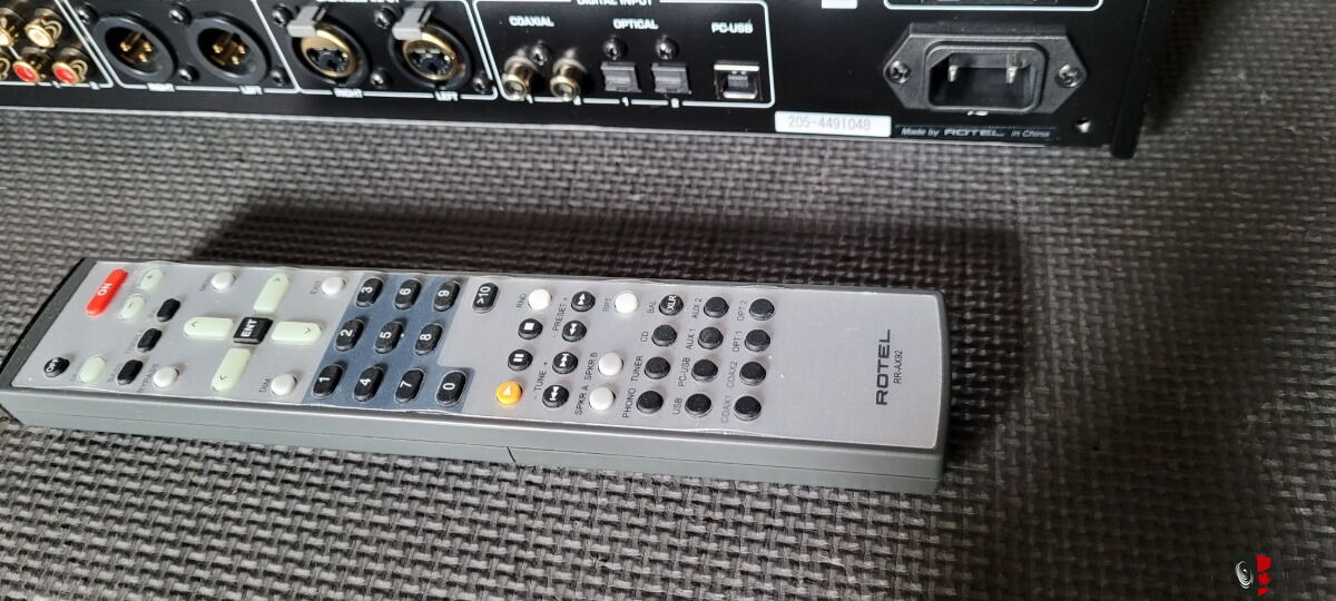 Rotel RB-1552MKII stereo amp Rotel RC-1570 Pre Amp Photo #3326588 ...
