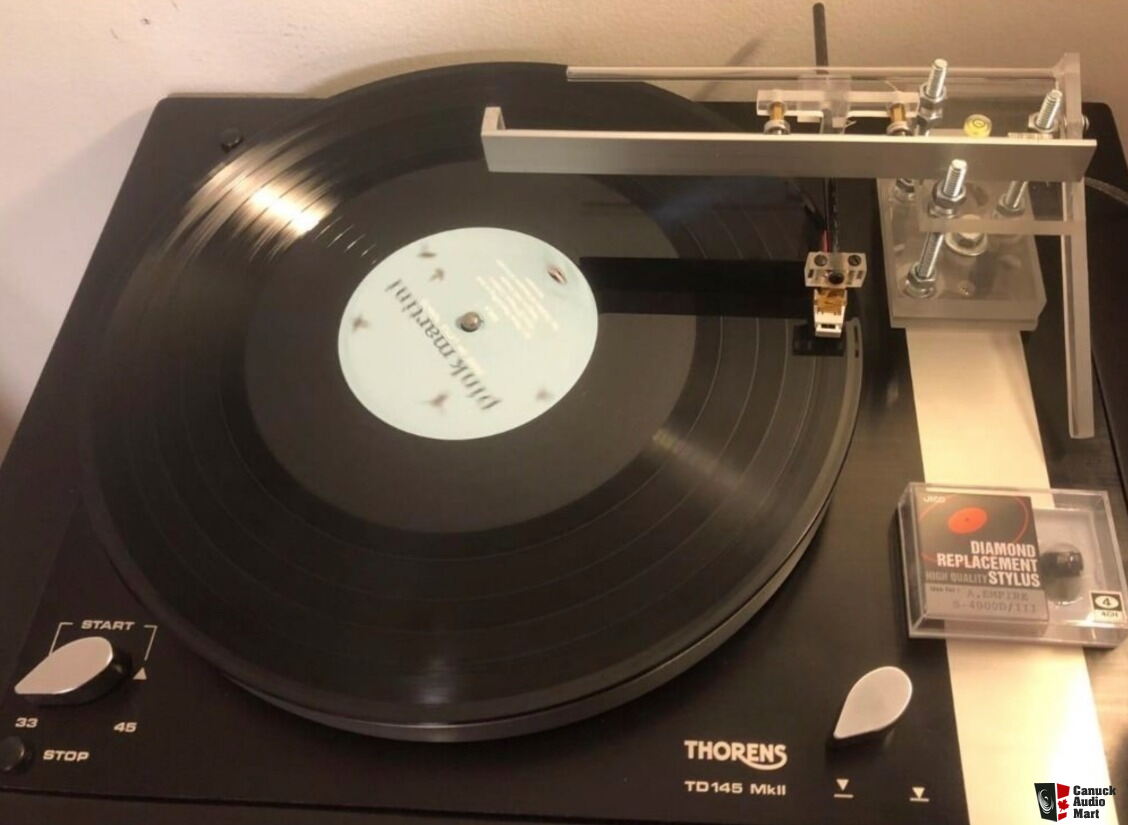 Linear tracking tonearm with Cardas tonearm cable Photo #3330741 ...