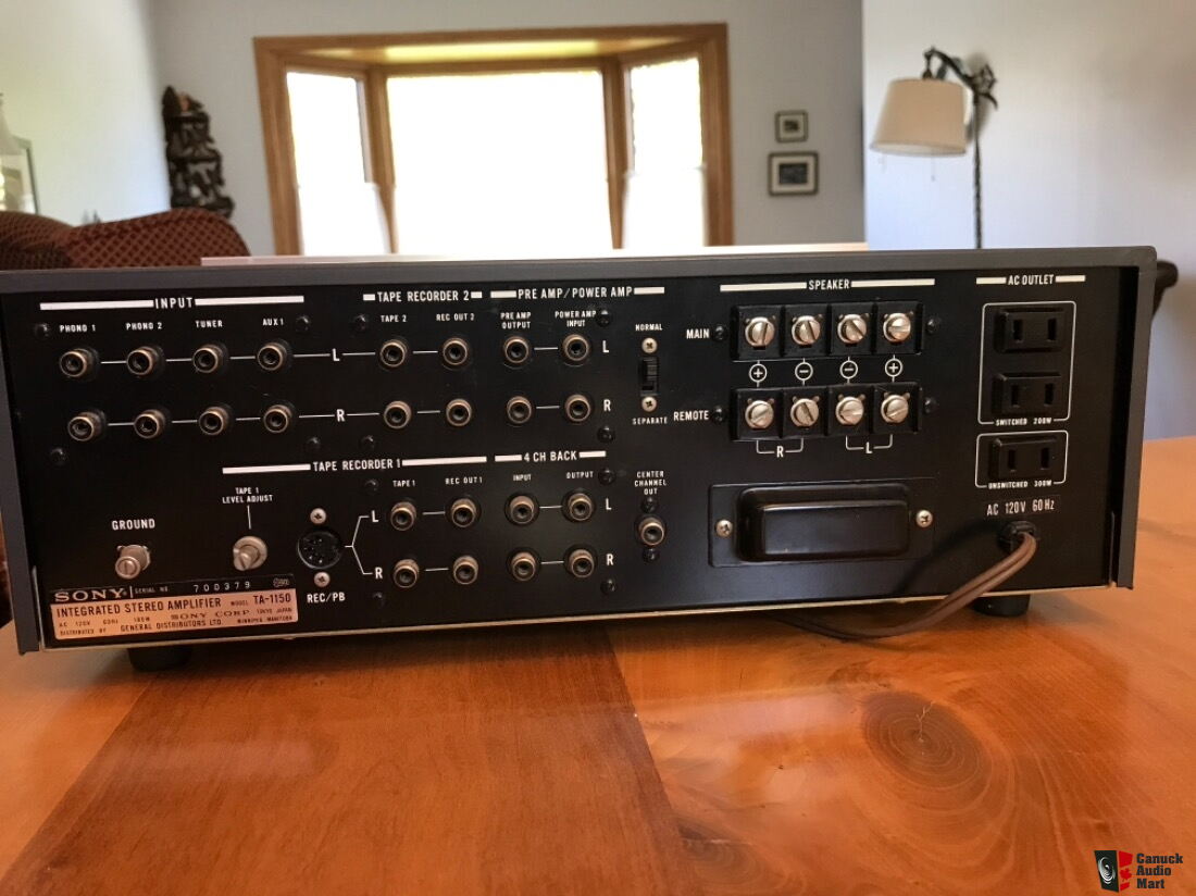 Sony TA 1150 Amplifier Photo #3331134 - Canuck Audio Mart