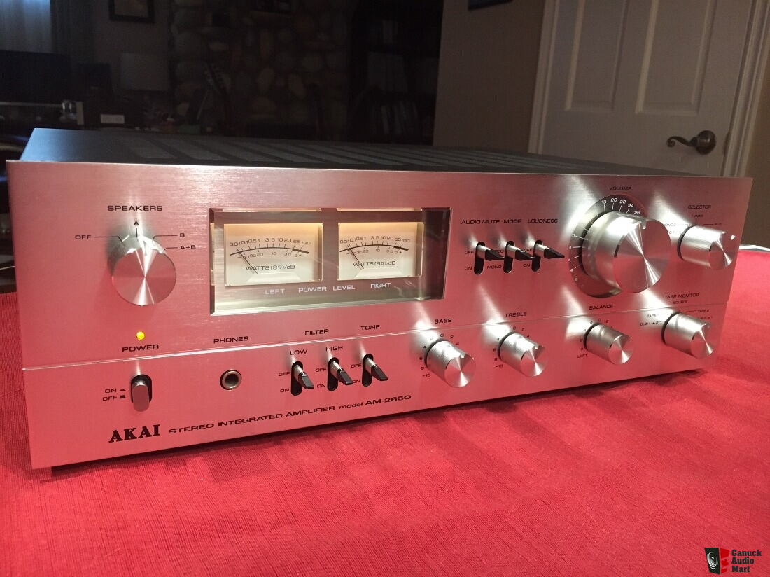 Akai AM-2650 Integrated Amplifier Photo #3332466 - UK Audio Mart