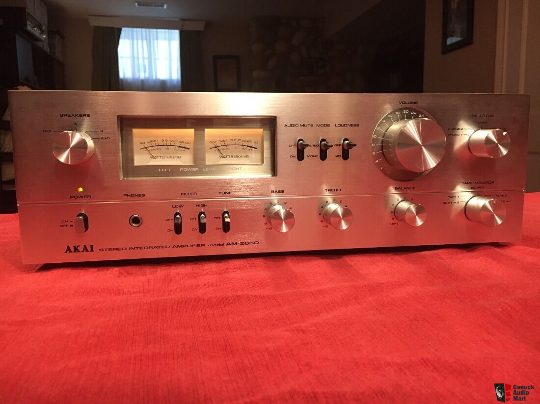 Akai AM-2650 Integrated Amplifier Photo #3332465 - Canuck Audio Mart